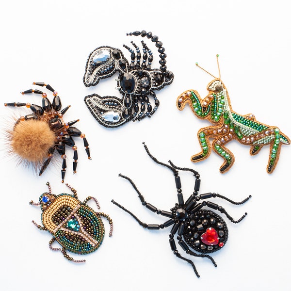 Beaded Insects - Etsy