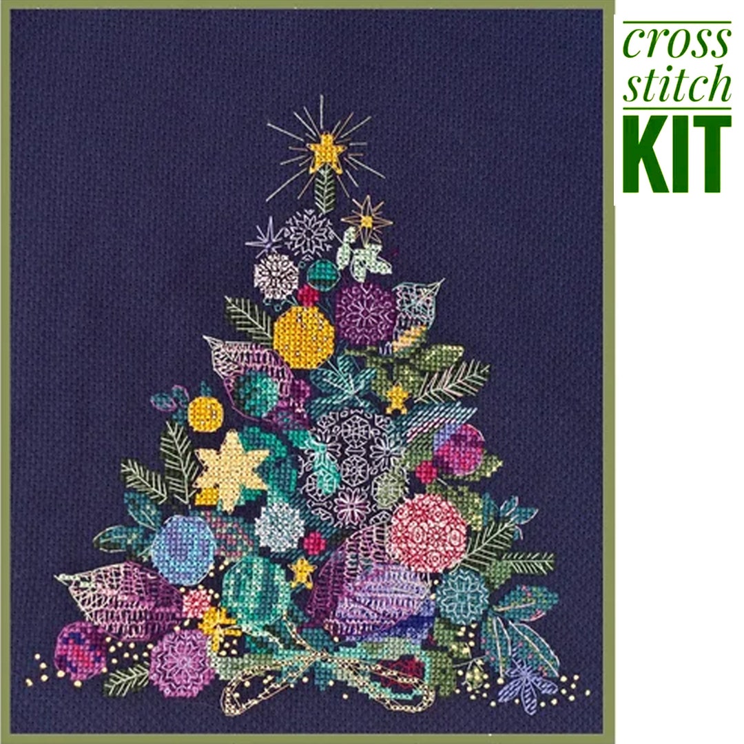 Beginner Cross Stitch Kits Directions and Materials Included. - Etsy