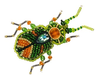 Beaded Beetle Pattern - Etsy