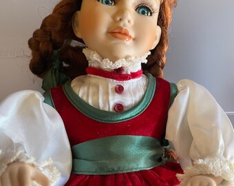 Large Porcelain Doll | Etsy