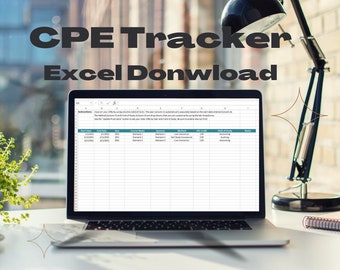 CPE Tracker Digital Download - Etsy