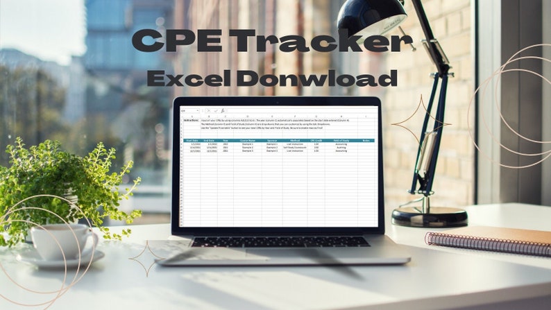 CPE Tracker - Digital Download - Etsy