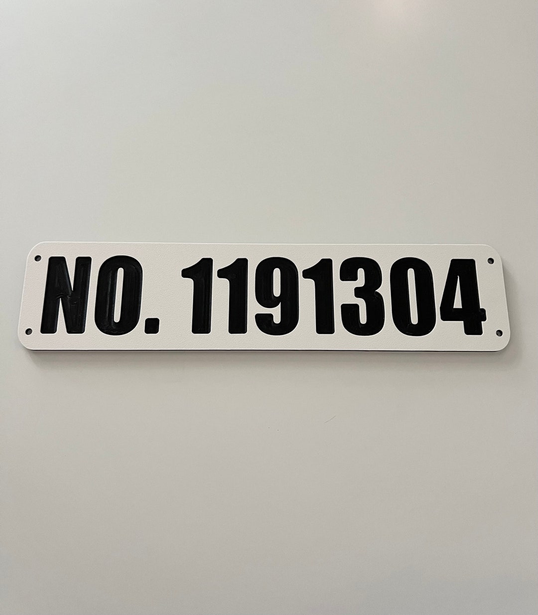 Basic Custom Engraved Coast Guard Documentation Board - Etsy