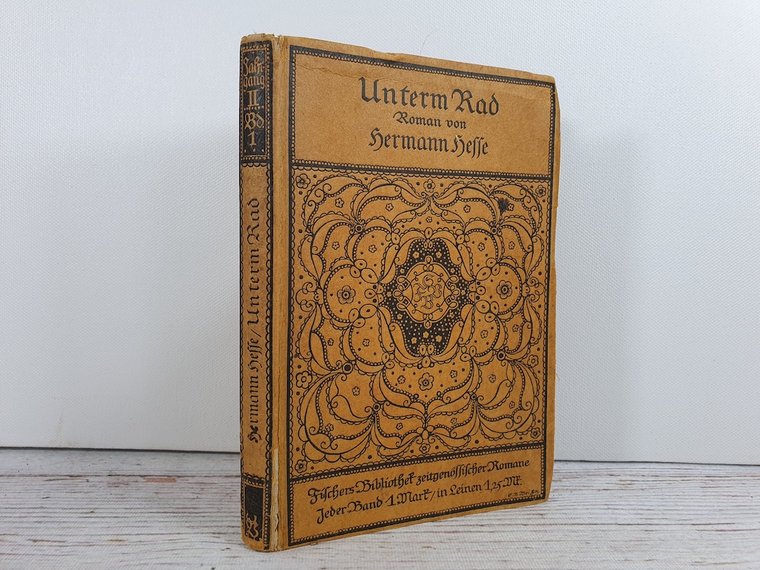 Classic Under the Wheel Hermann Hesse Old Book 1909 - Etsy
