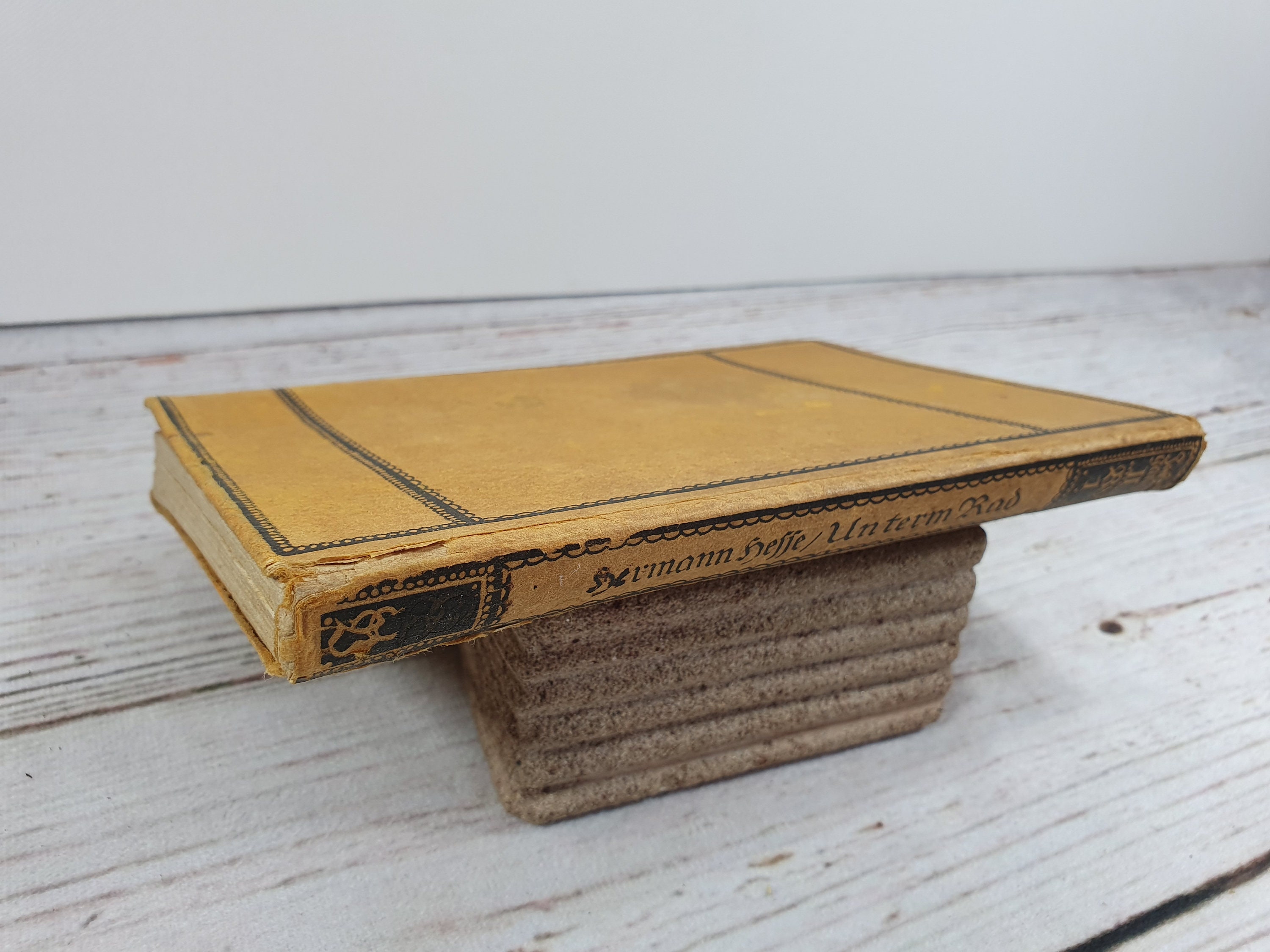 Classic Under the Wheel Hermann Hesse Old Book 1909 - Etsy