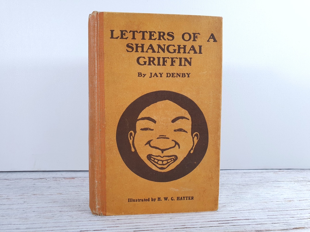 Vintage letters of a Shanghai Griffin Book by Jay - Etsy