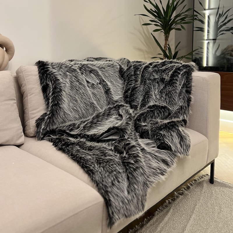 Real Furs Blanket - Etsy