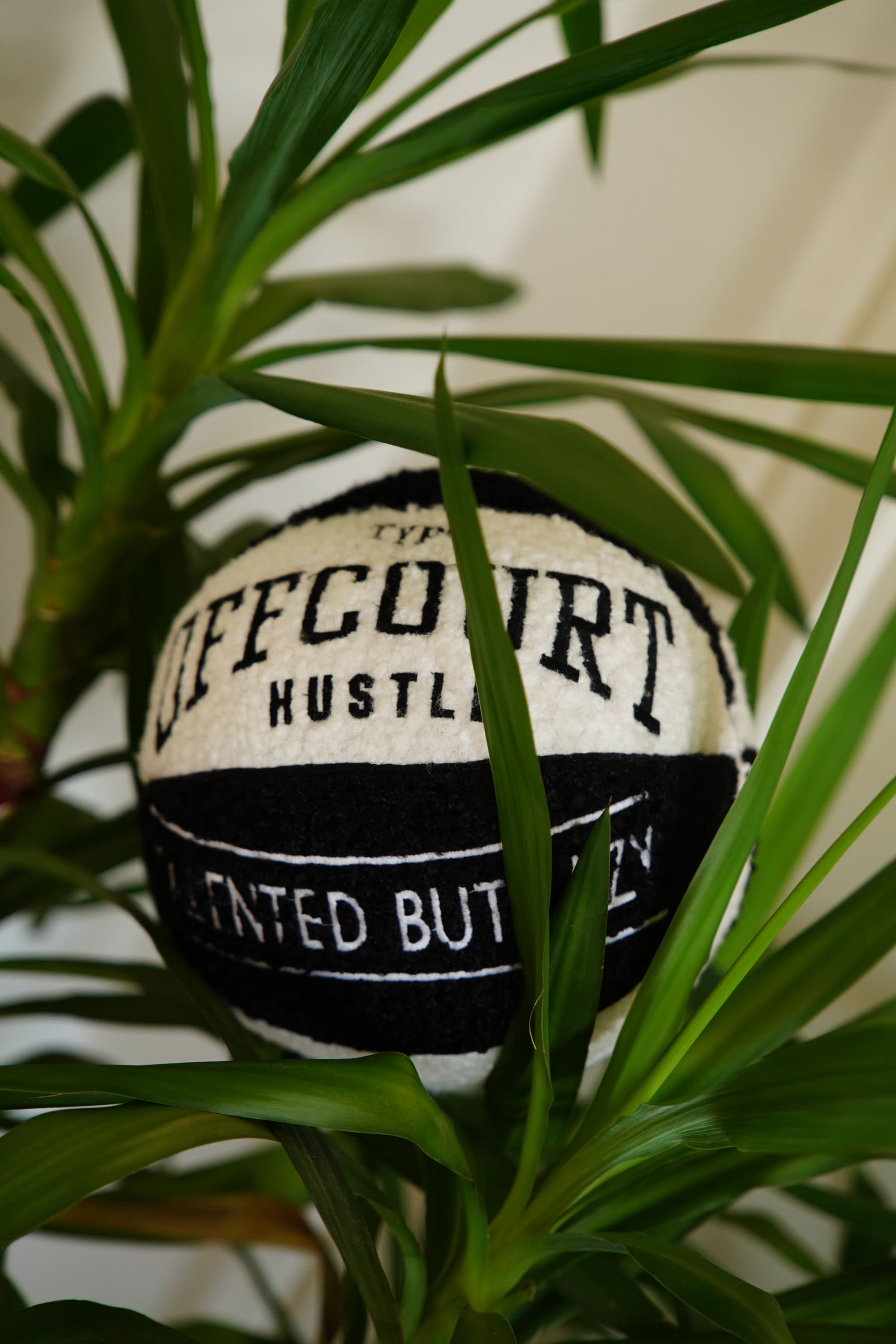 Ball Pillow - Basketball Pillow - Basketball Plush - Embroidered Pillow ...