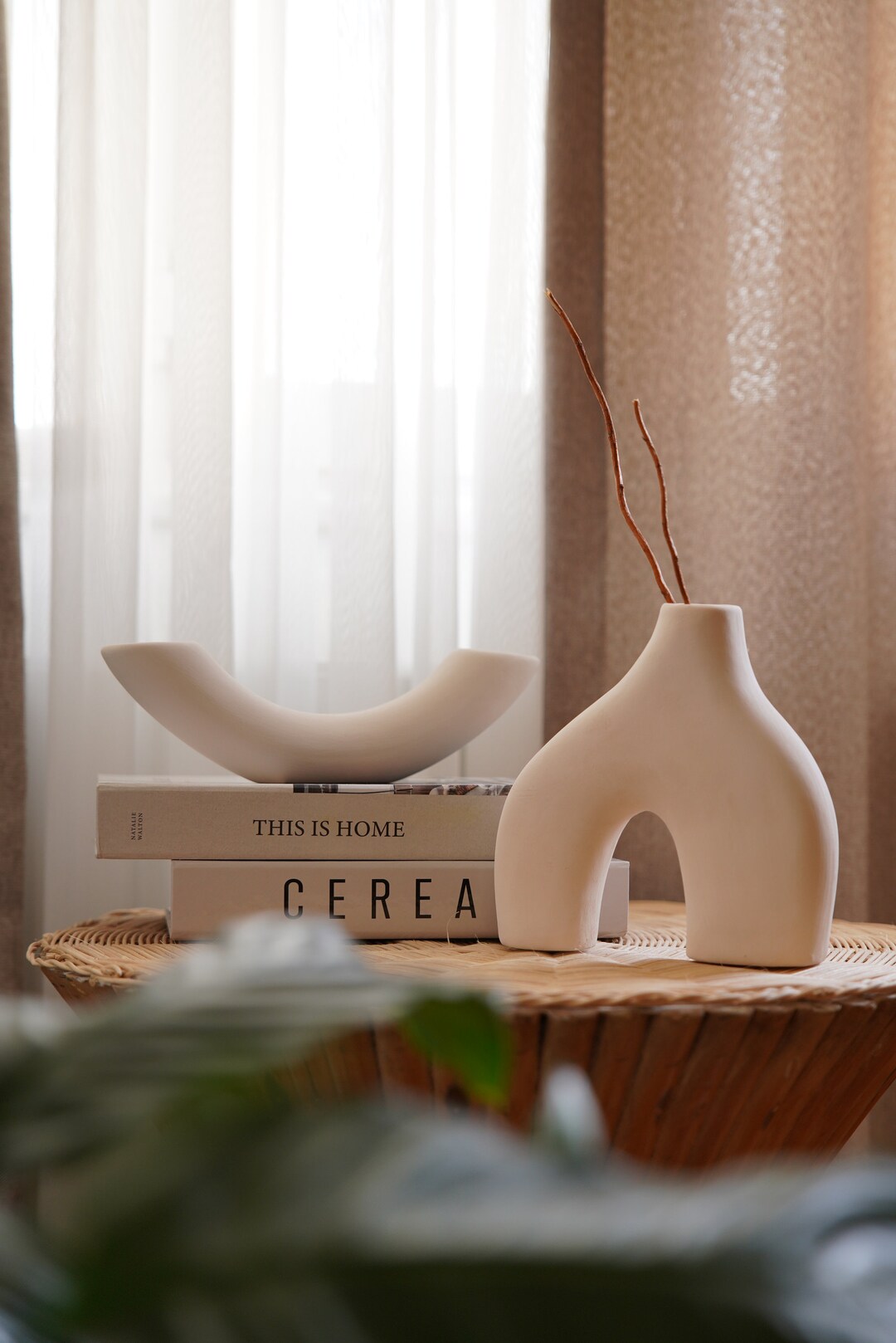 Ceramic Vase - Nordic Ceramic Vase - Minimalist Vase - Modern Vase ...