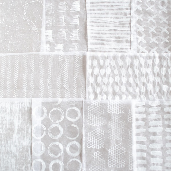 Hand Painted Papers - Etsy