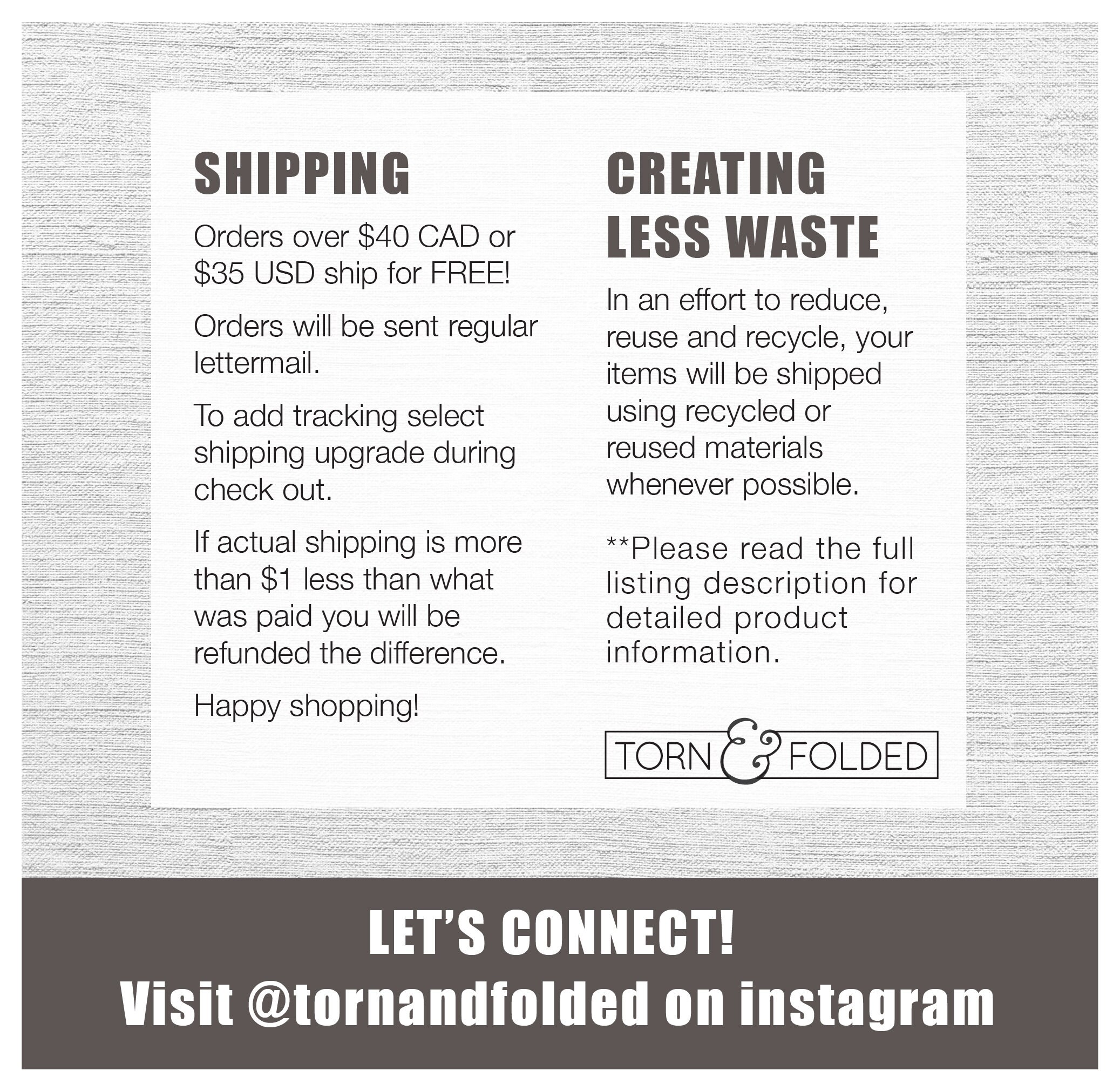 Stamped With Found Objects, Painted Paper Pack, Black & White, Hand ...