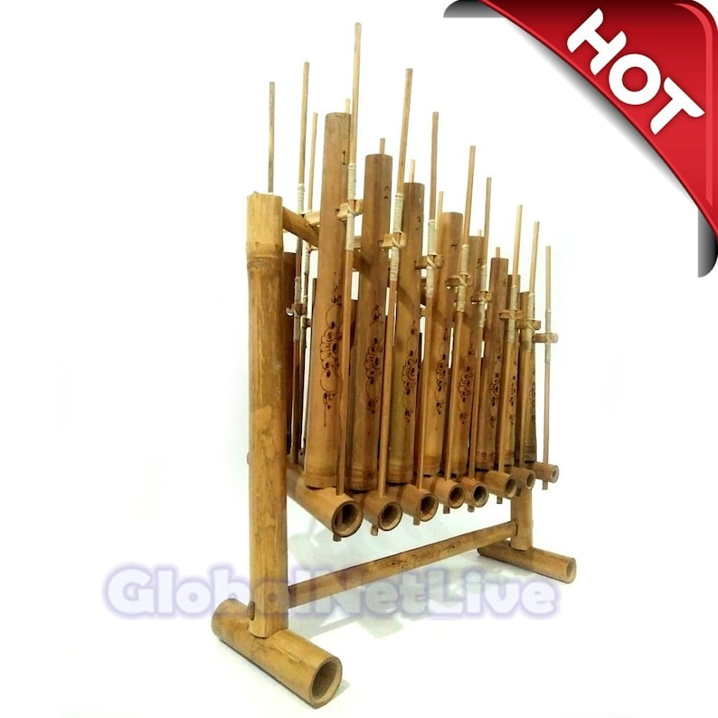 Angklung 1 Octave the Size of Elementary School Children - Traditional ...
