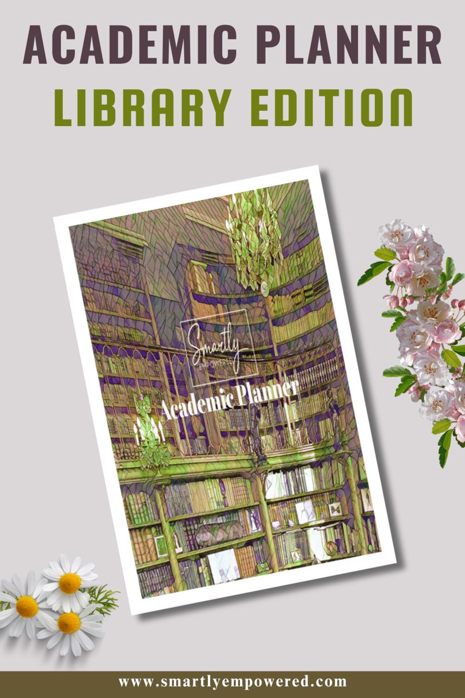 Academic Planner for Your Daily Routine - Customizable 2025 Planner for ...