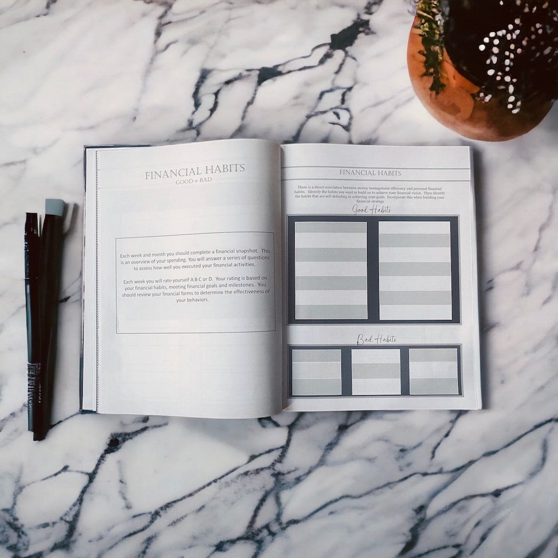 Financial Organizer Budget Planner Personal Finance Journal Money ...