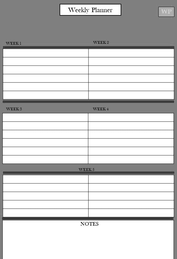 Undated Hardcover Planner Goal Setting Daily Schedule Productivity ...