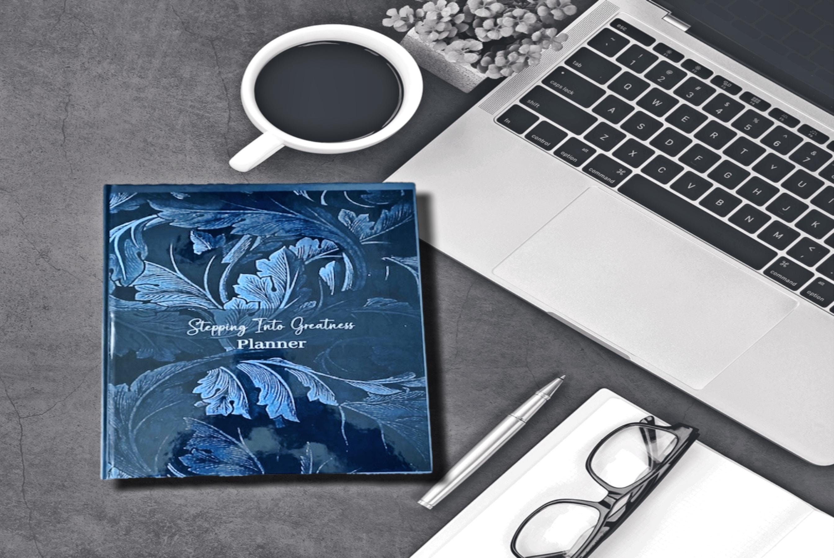 Undated Hardcover Planner Goal Setting Daily Schedule Productivity ...