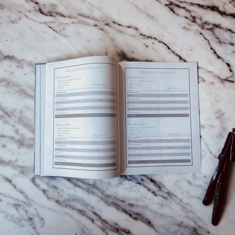 Financial Organizer Budget Planner Personal Finance Journal Money ...