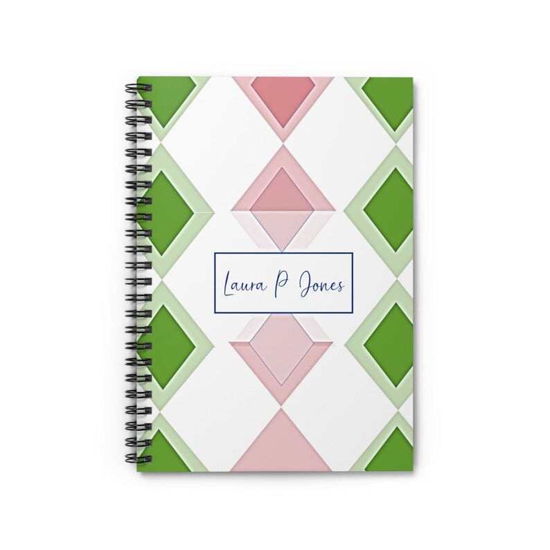 Personalized Spiral Notebook With Name and Custom Design Customizable ...