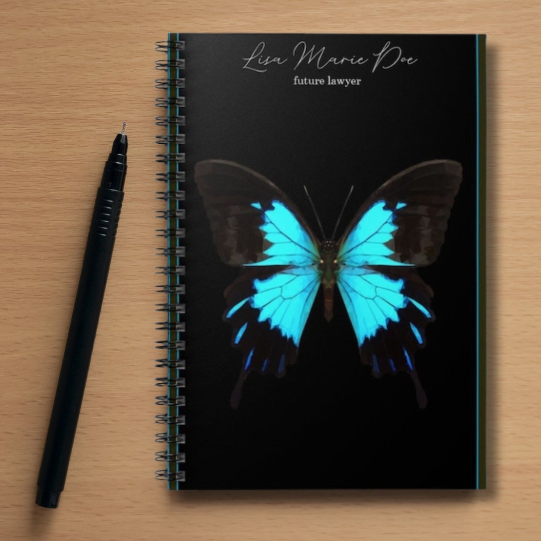 Personalized Spiral Notebook With Name and Custom Design Customizable ...