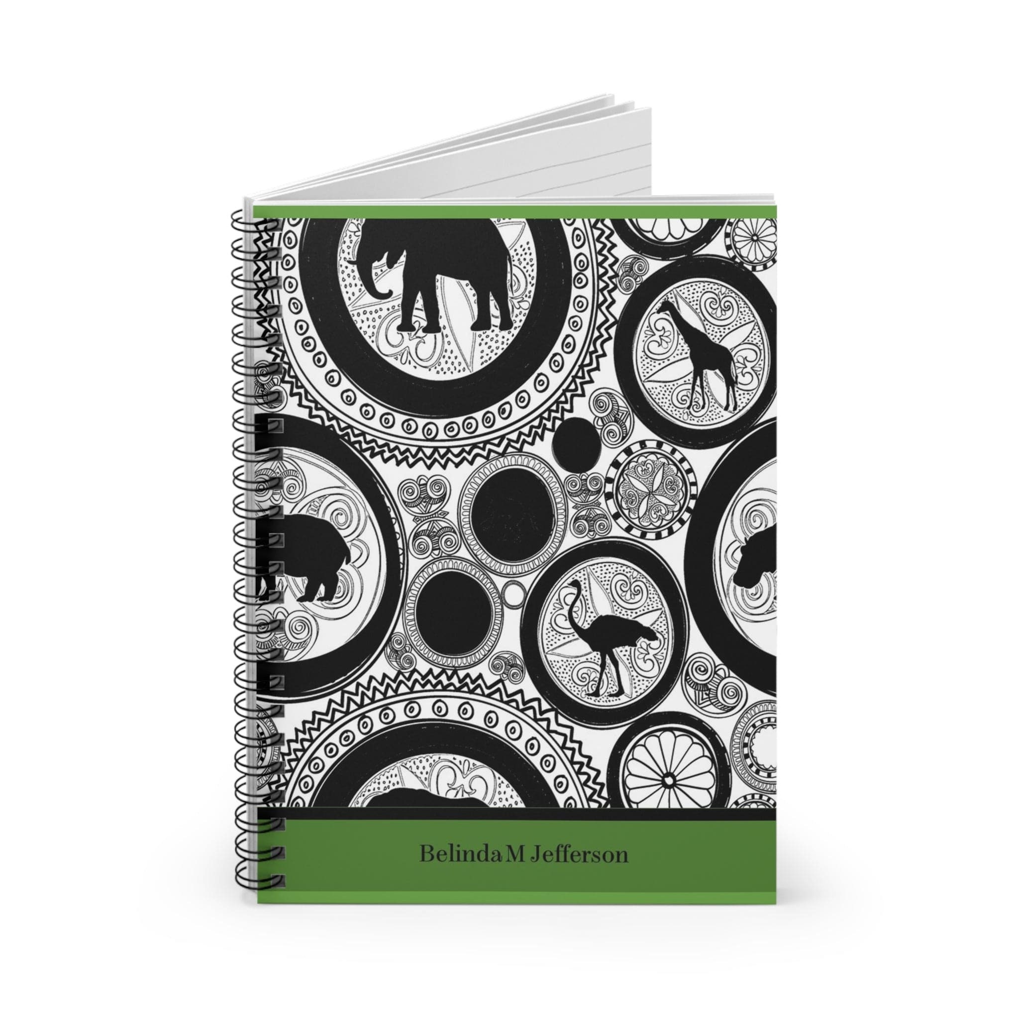 Personalized Spiral Notebook With Name and Custom Design | Customizable ...