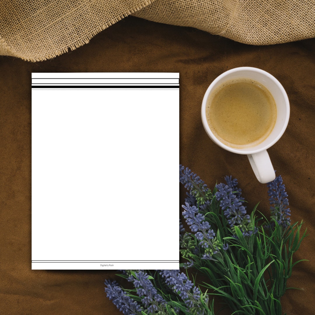 Stationery Notepad Resume Notepad Large Notepad Professional Notepad ...