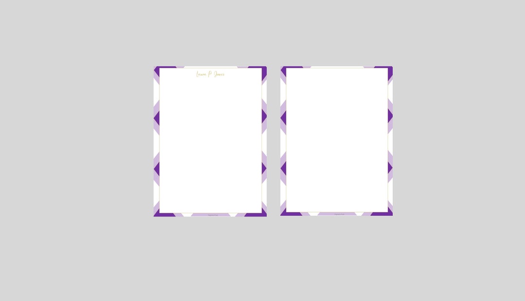 Personalized Notepad personalized Writing Sheets Professional Letter ...