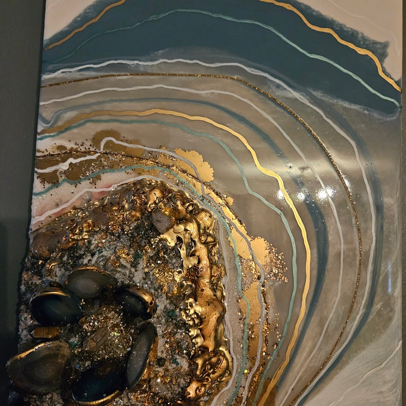 Resin Painting - Etsy