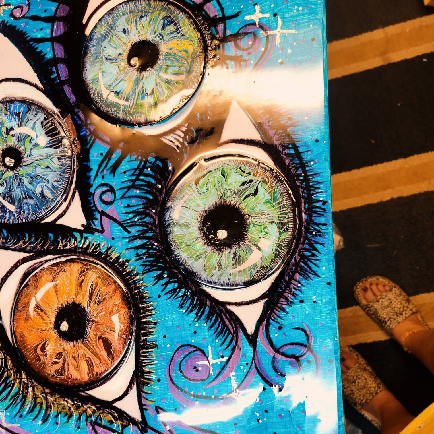 Eye Paintings Eyeball Paintings Human Eye Paintings Eyeball Art Human ...