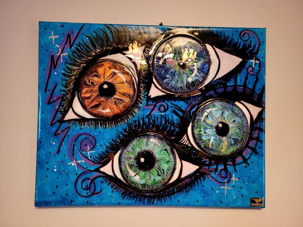 Eye Paintings Eyeball Paintings Human Eye Paintings Eyeball Art Human ...