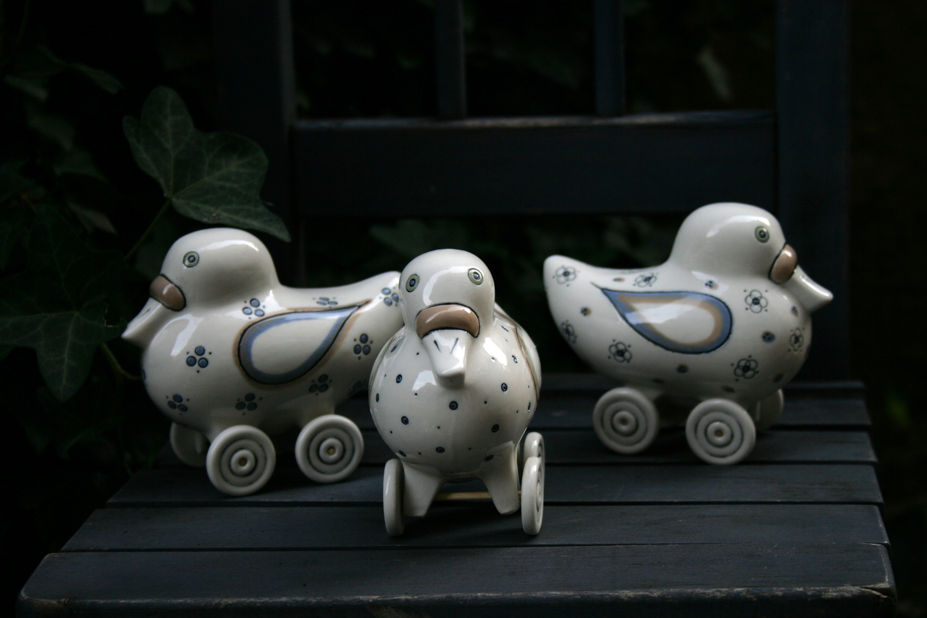 Handgefertigte Ente aus Porzellan - Etsy.de