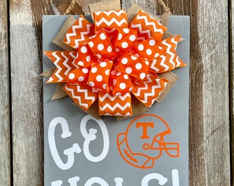 Go Vols Wreath - Etsy