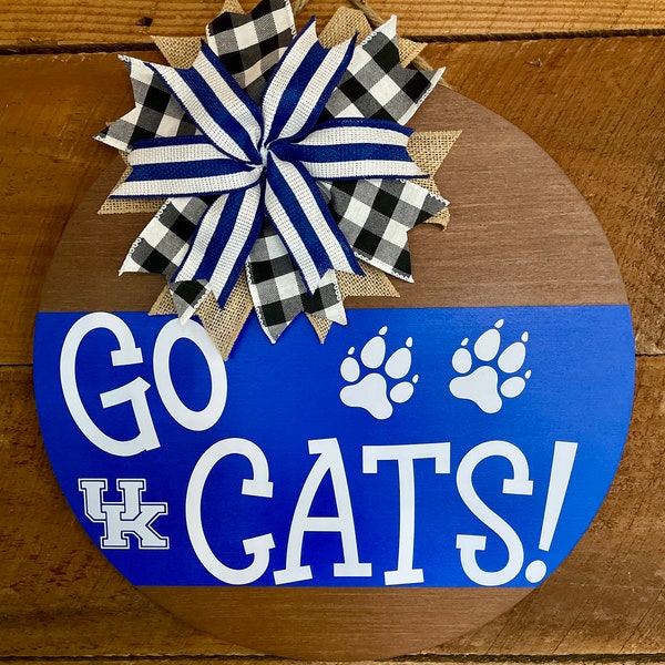 Uk Go Cats Door Sign - Etsy