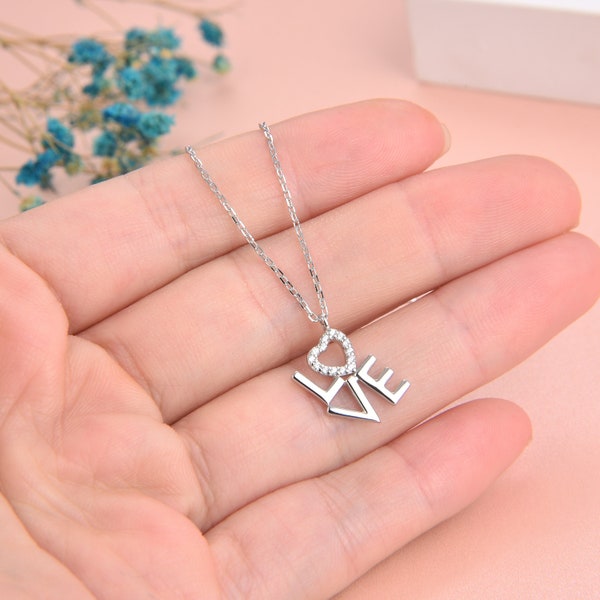 Love Letter Necklace - Etsy