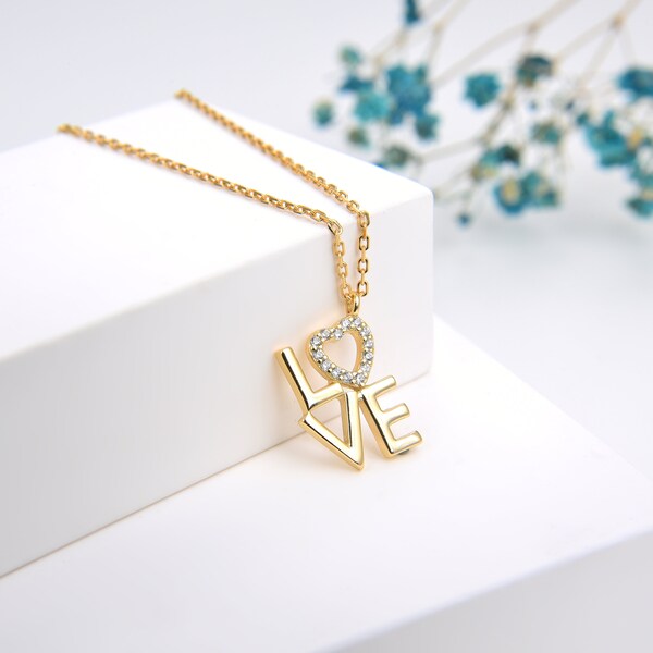 Love Letter Necklace - Etsy