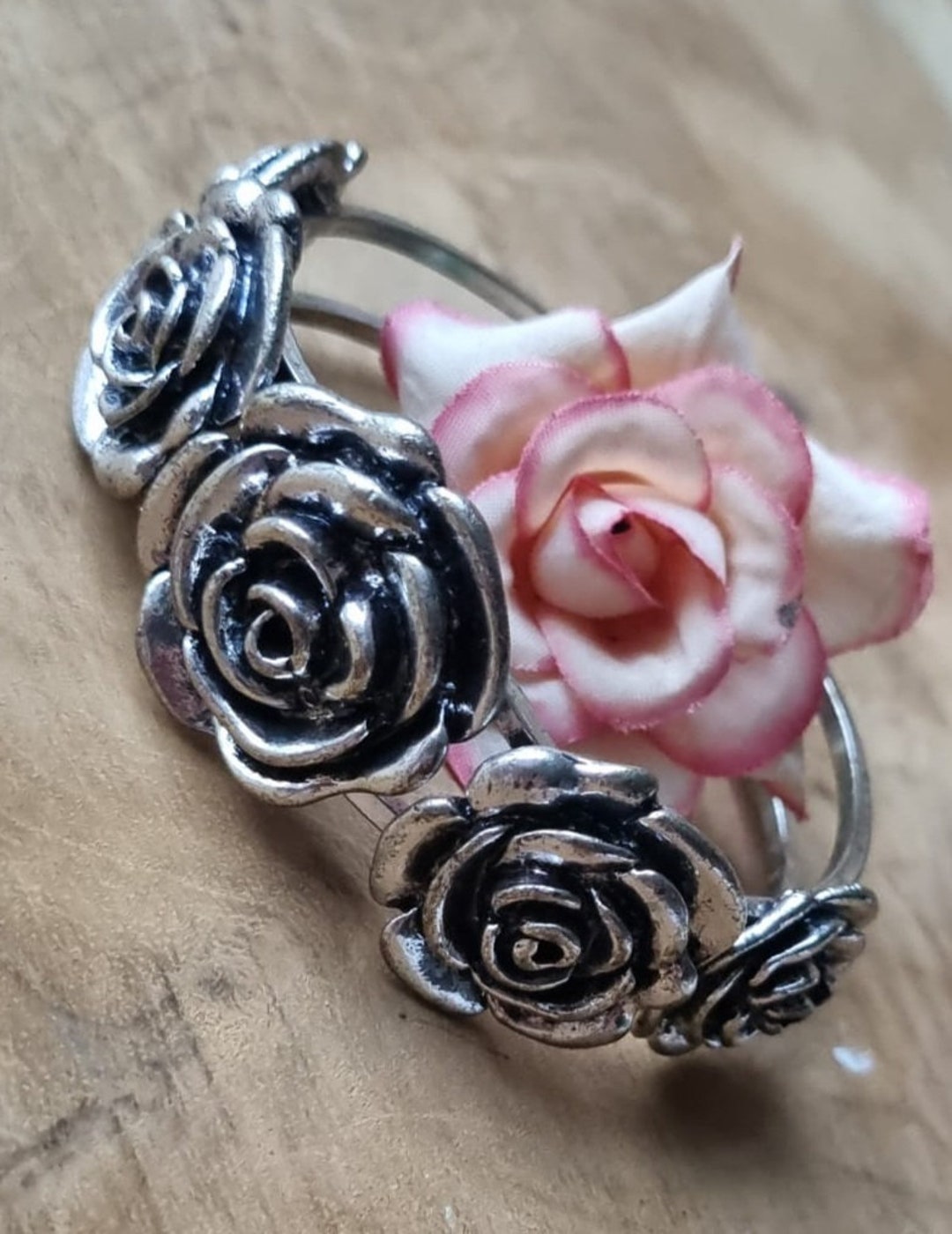 Rose Clamp Bracelet Series 2028 - Etsy