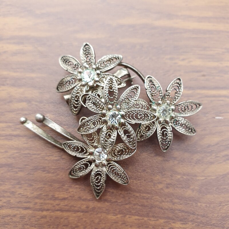 Filigree Brooch - Etsy