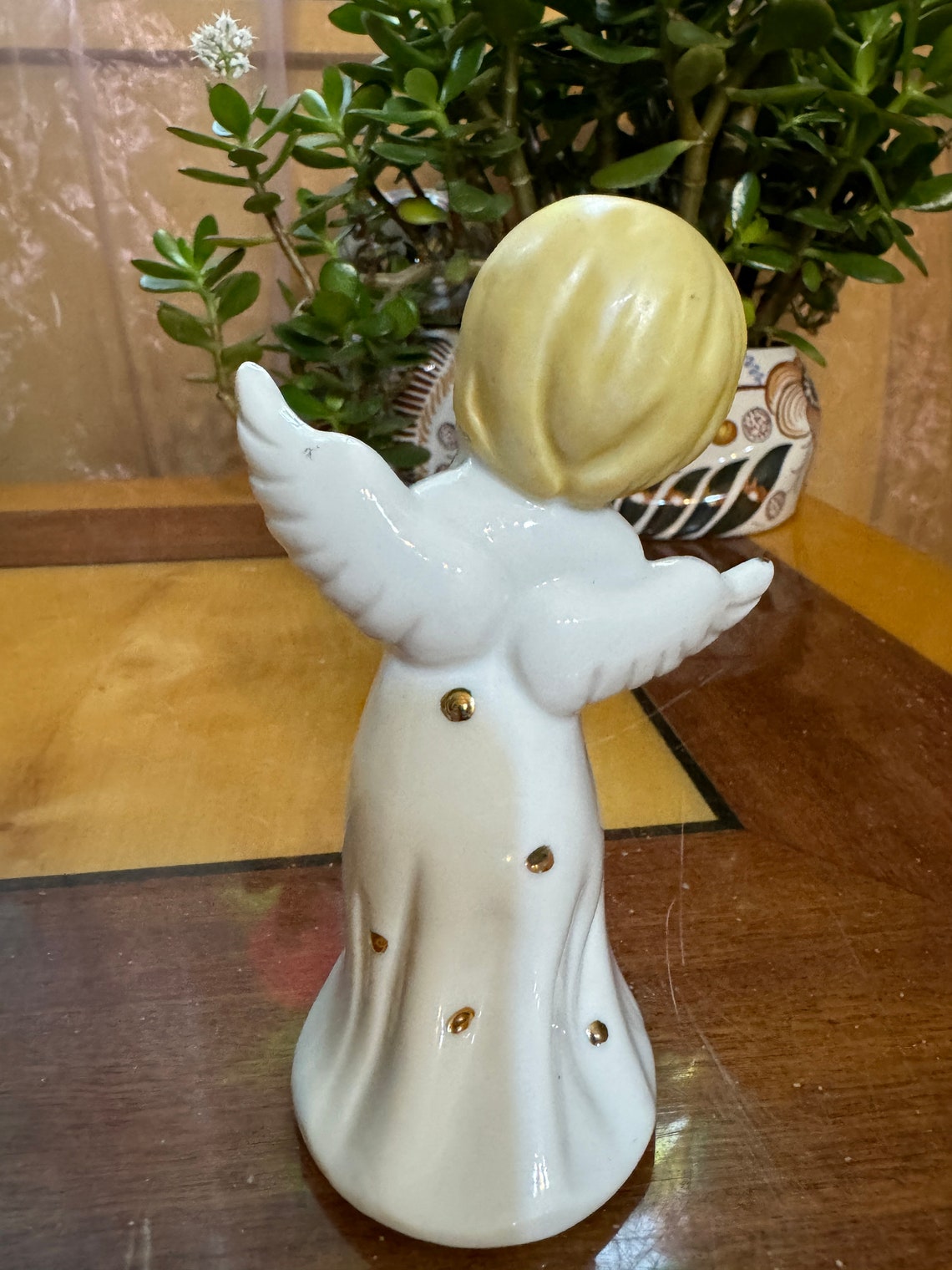 Italian Porcelain Figurine of an Angel Hand Painted 13 Cm - Etsy