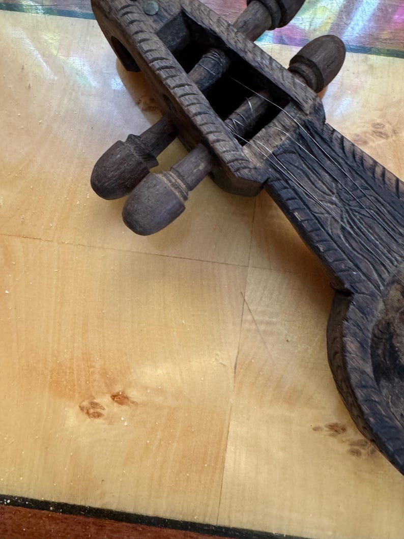 Sarangi Ancient Nepalese Musical Instrument Without Bow Musical Lute ...