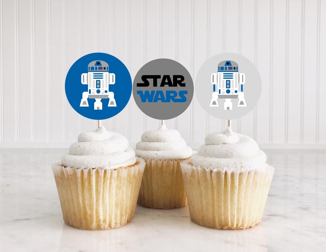 R2d2 Cupcake Cake