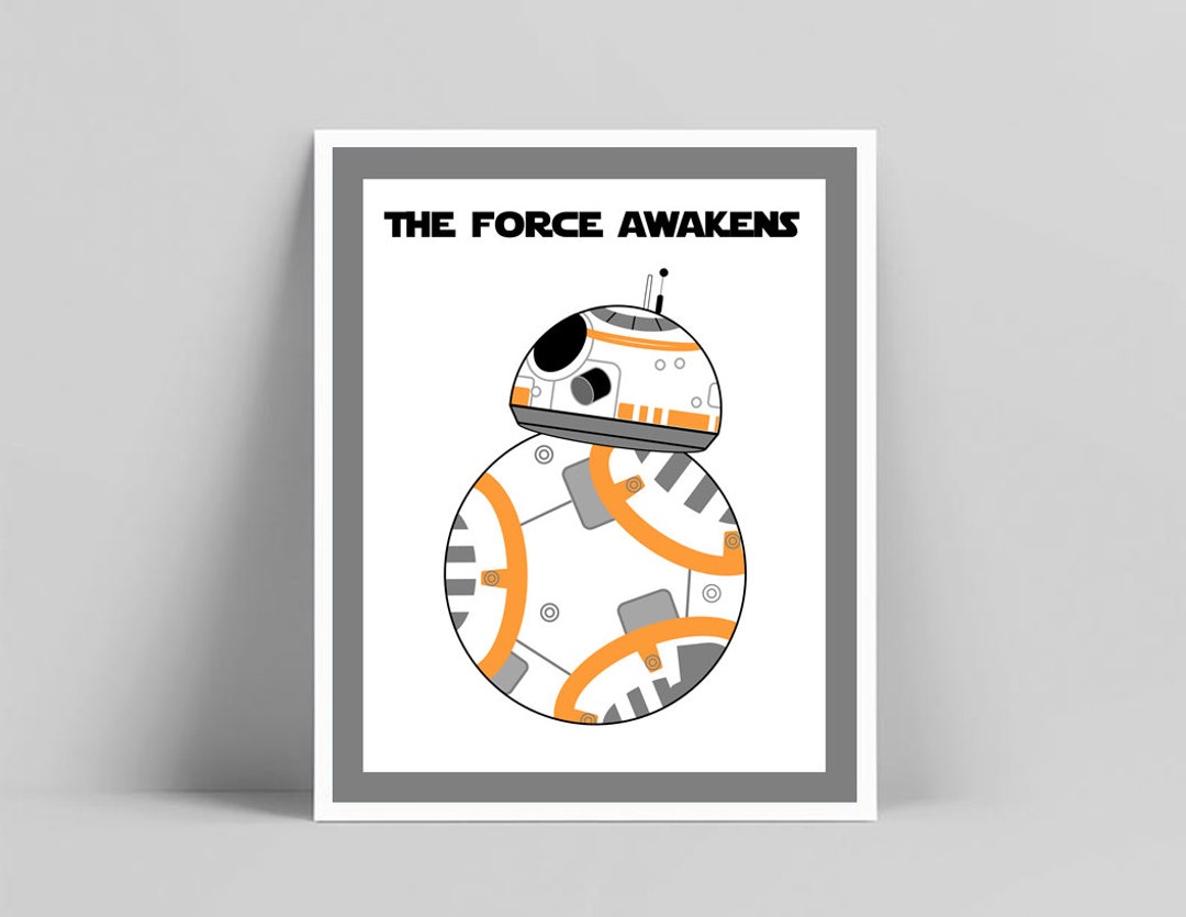 BB8 Welcome Sign, BB8 Welcome Sign, Star Wars Printable Birthday Sign ...