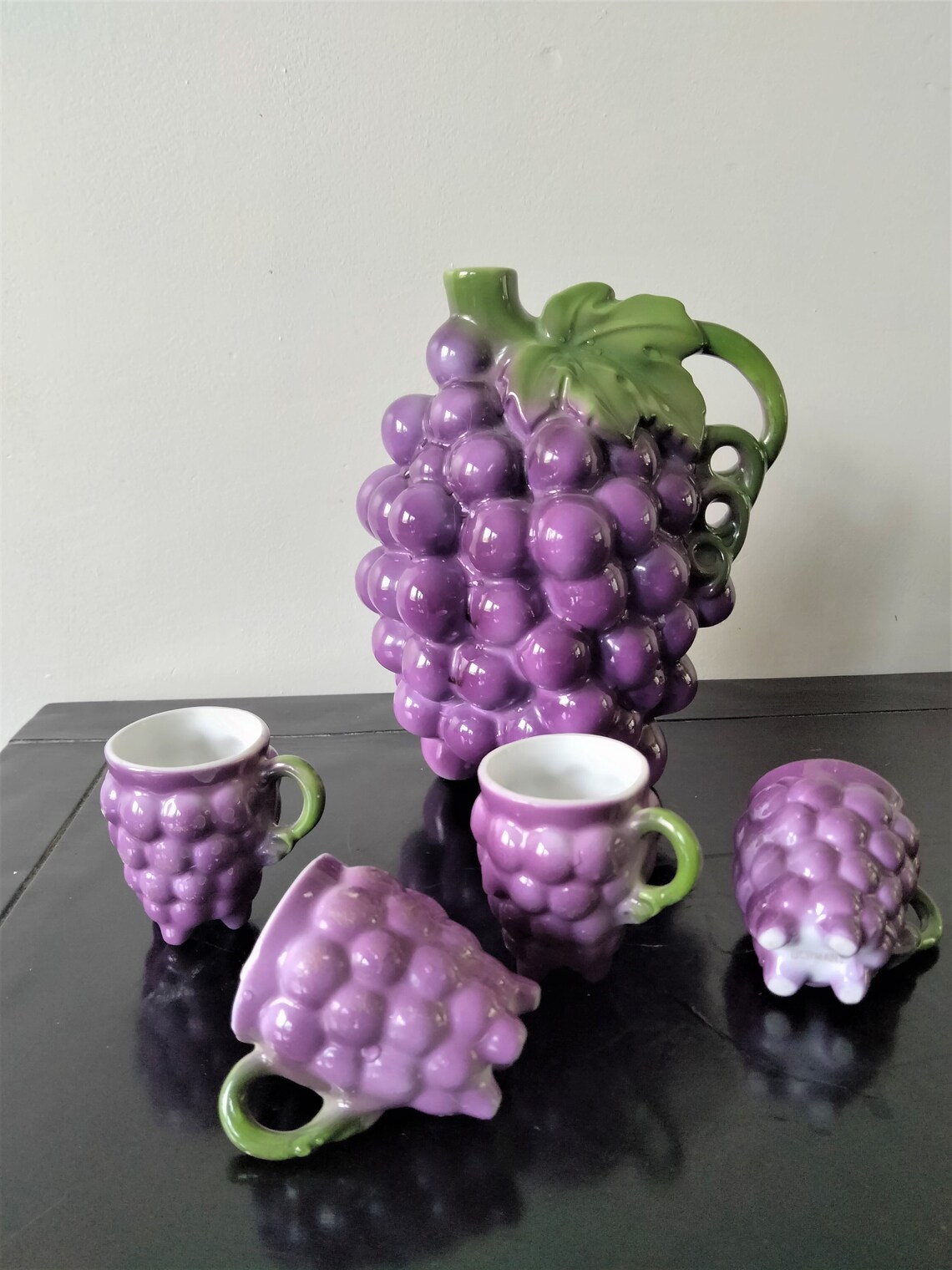 GRAPE Theme Germany Vintage Wine Serving Set - Etsy