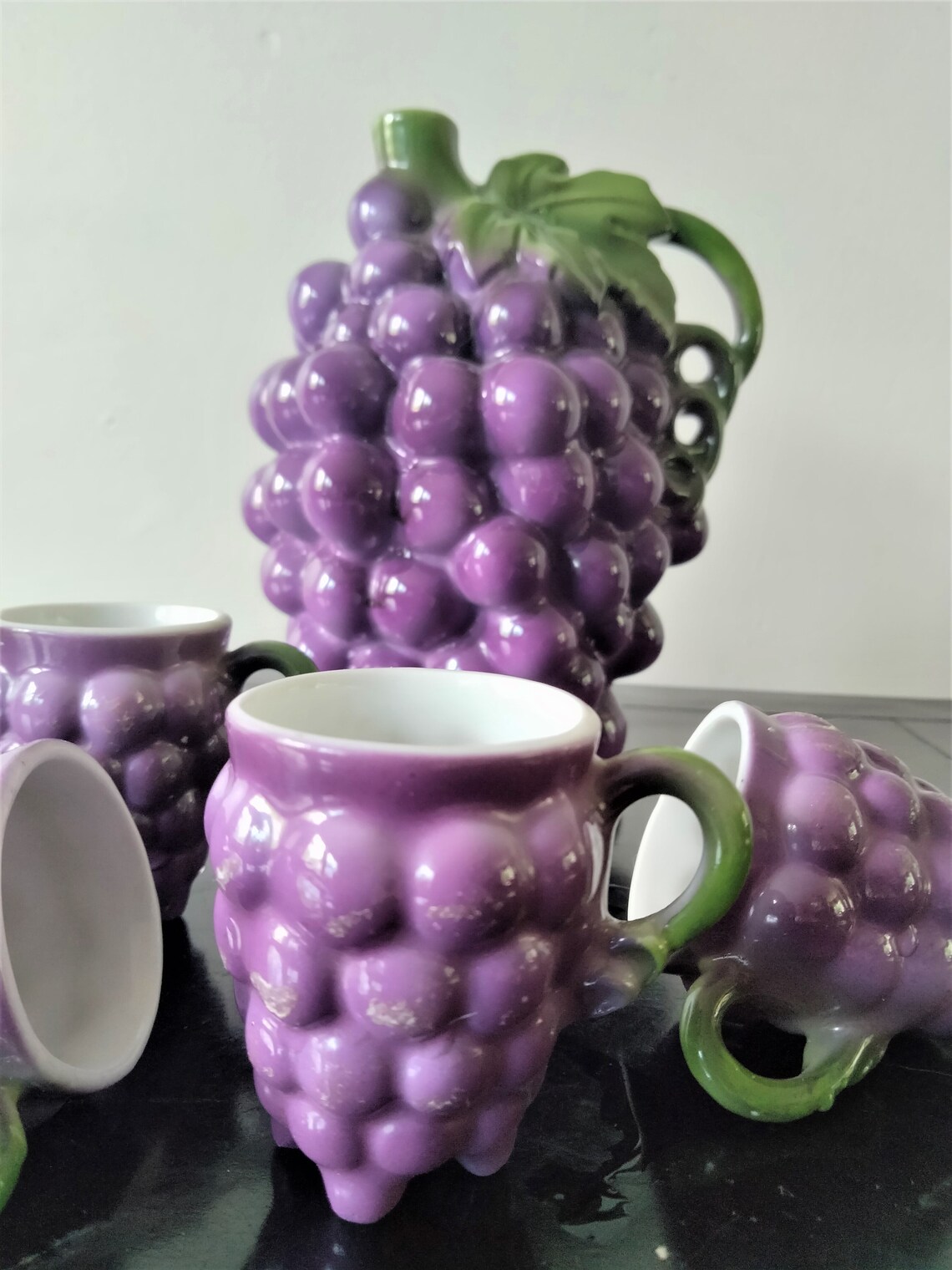 GRAPE Theme Germany Vintage Wine Serving Set - Etsy