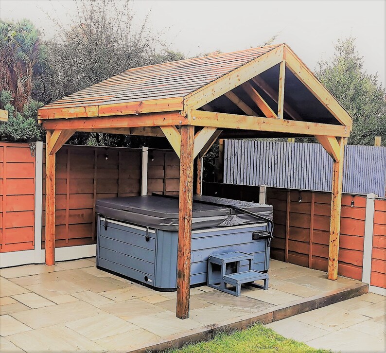 Self Build 3m X 3m Pergola With Roof | Etsy