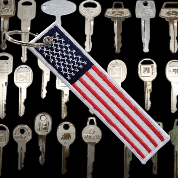 Flag Keychain - Etsy
