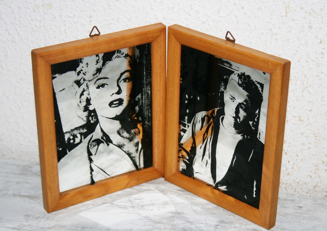Mirror 60s Actress MARILYN - Norma JEANE - JAMES Dean -collectible ...