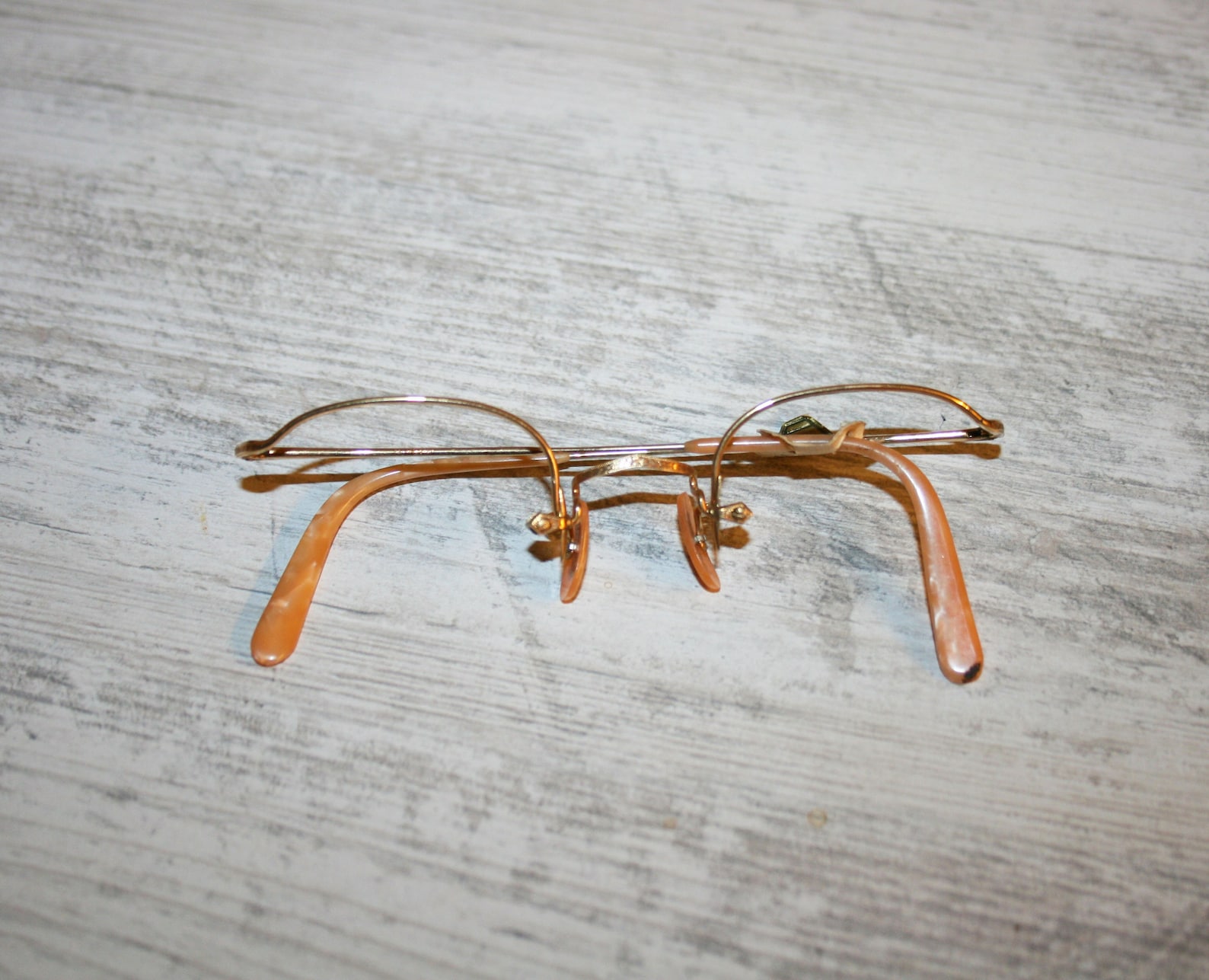 RARE Glasses FRAME Bausch & Lomb, Gold Wire Frame, Vintage Glasses ...