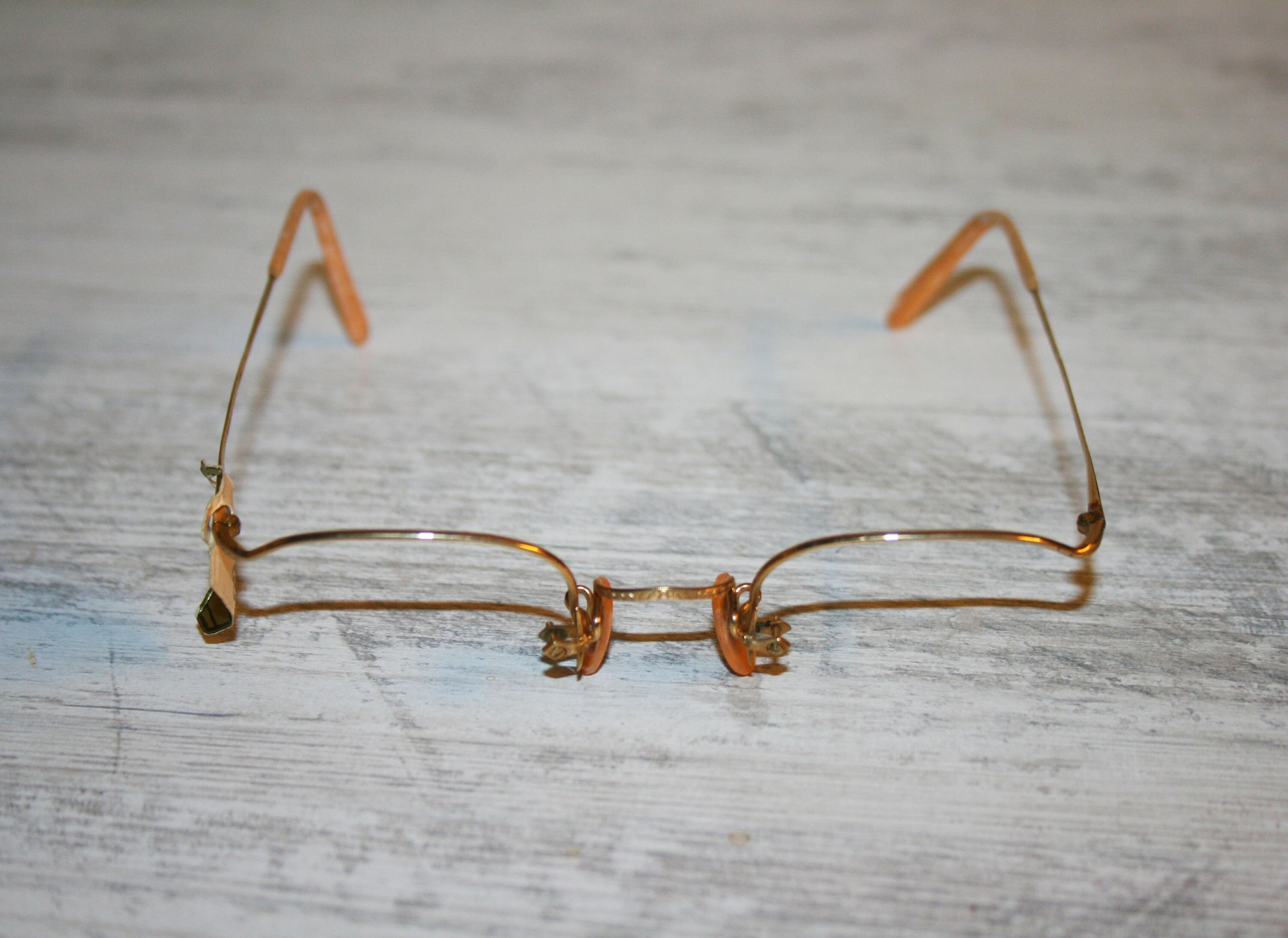 RARE Glasses FRAME Bausch & Lomb, Gold Wire Frame, Vintage Glasses ...