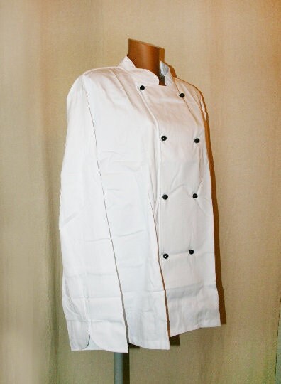 White Chef Coat, Made in Italy, Chef Jacket, Unisex, Chef Uniform ...