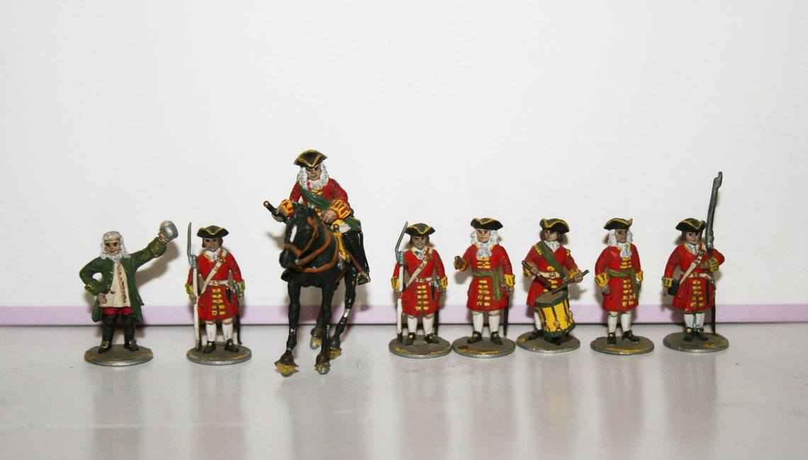 British Soldiers Les Higgins Handpainted 35 Mm. Gift for - Etsy