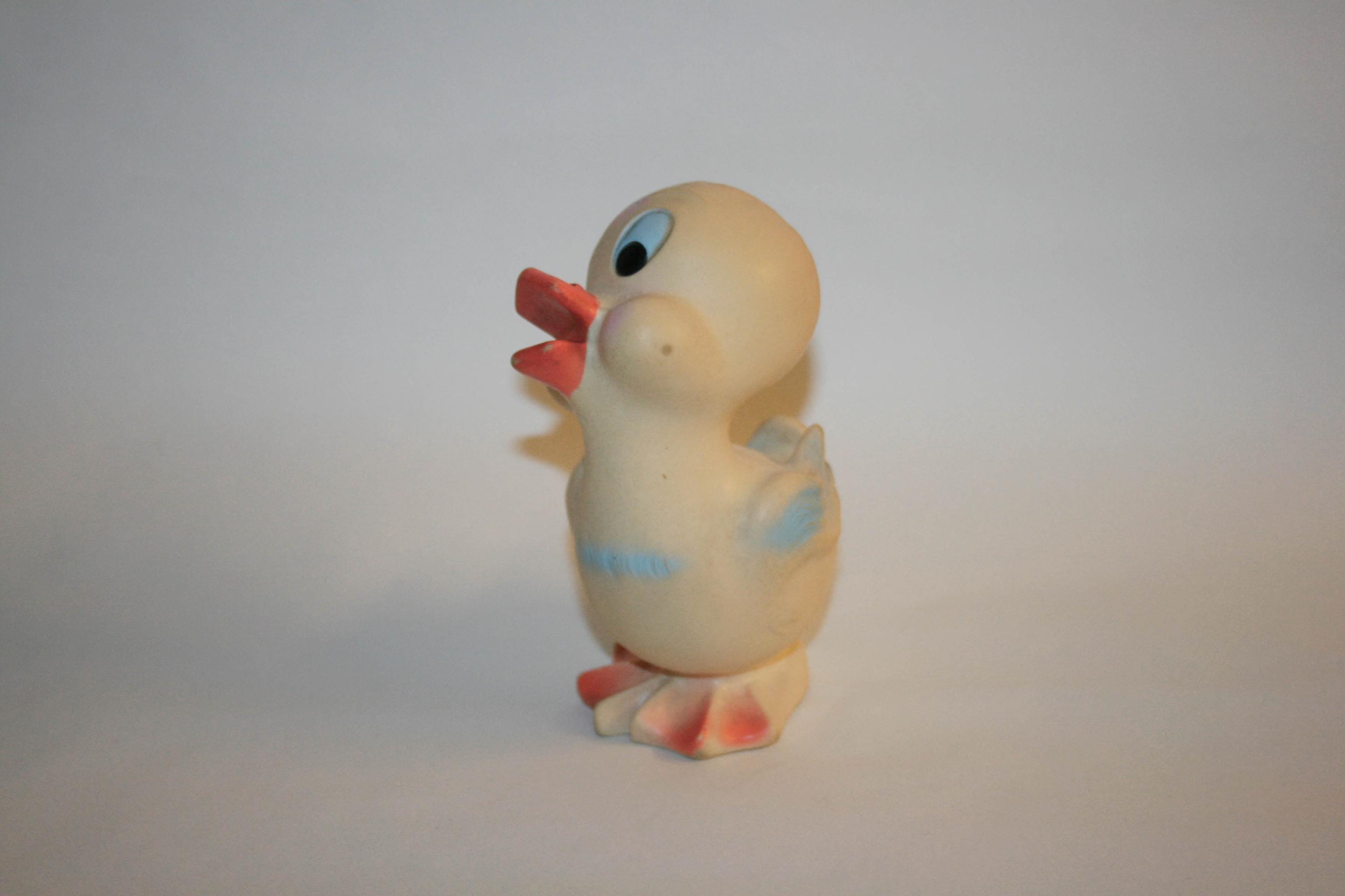 Vintage RUBBER DUCK 15 Cm High - Made in Italy, Gift for Kids - Animals ...